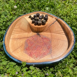 Custom Dice Tray, Solid Wood and Epoxy. - Etsy
