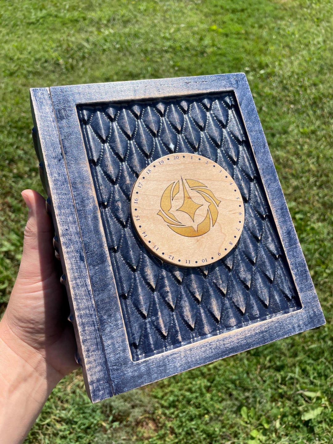 Spellbook Deck Box - Etsy