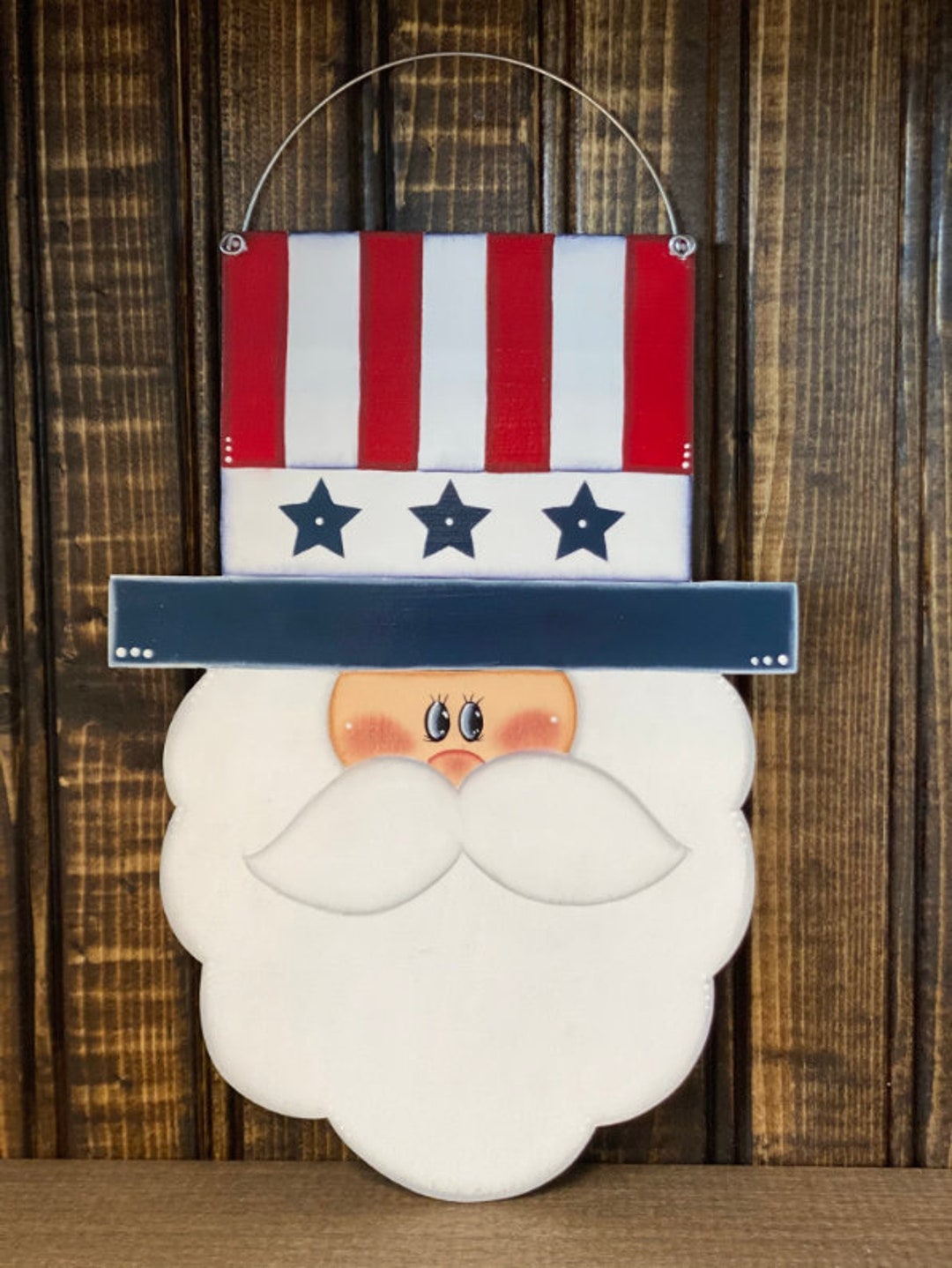 Uncle Sam Hanging - Patriotic - Tole Painting - Americana - Etsy