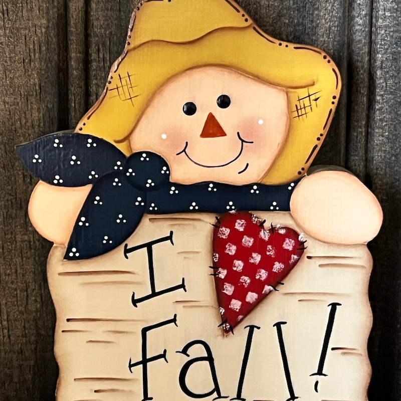 Fall Scarecrow Decor - Etsy