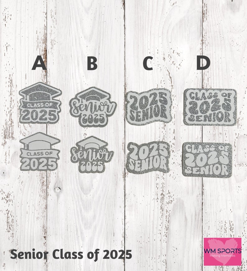 Class OF 2025 Glitter Cutout for Homecoming Mum | HOCO | Senior Mum or ...