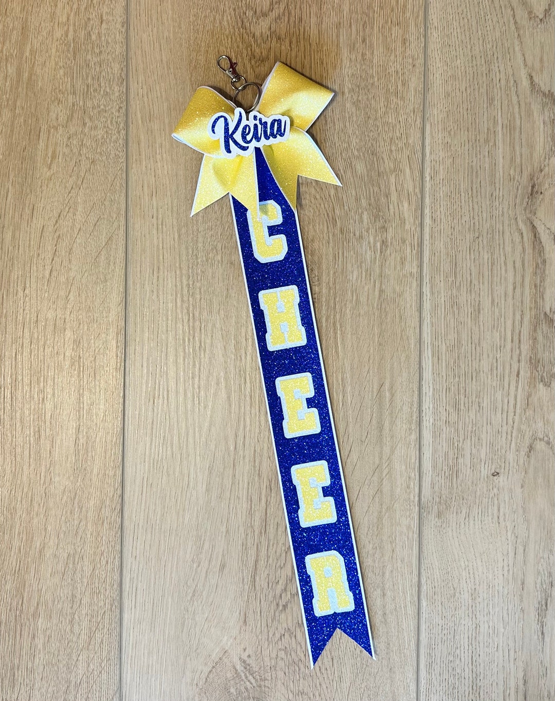Pin Me Cheer Competition Tag Ribbons, Customizable Glitter Colors + Add ...