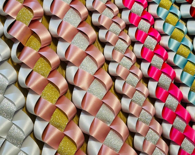 Braid Bundle Set | Homecoming Mum Braid | Mum Braid | Bubblegum Braid ...