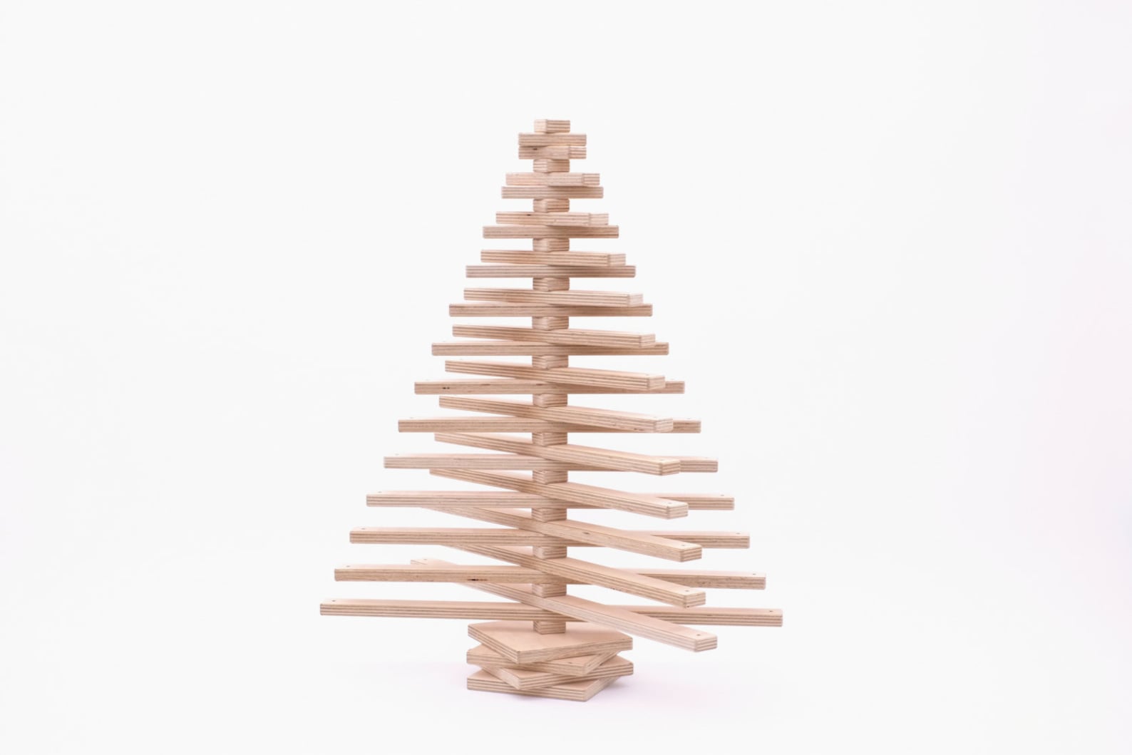 Mini Christmas Tree Wooden Eco Friendly and Minimalist | Etsy