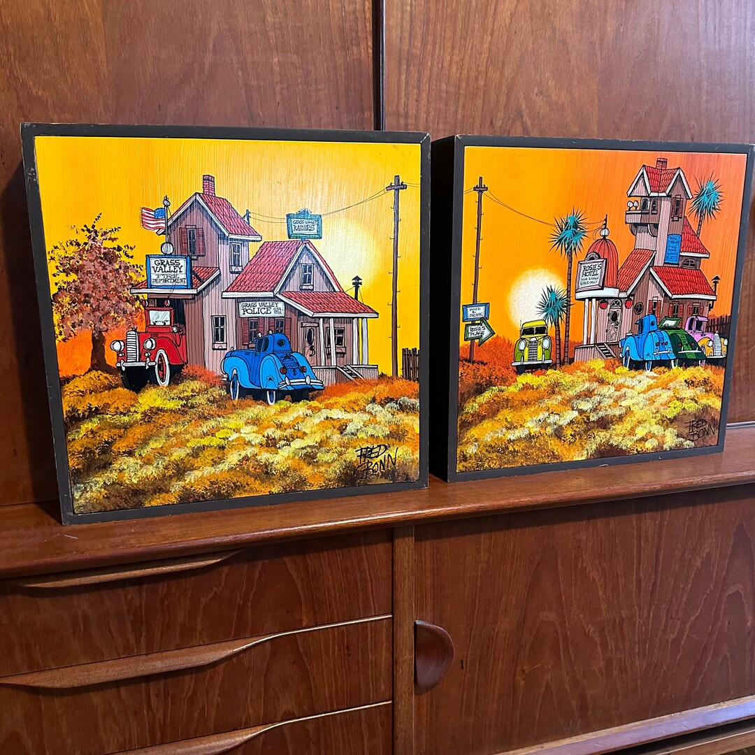 Paintings by Fred Bonn From Laguna Beach, CA. - Etsy