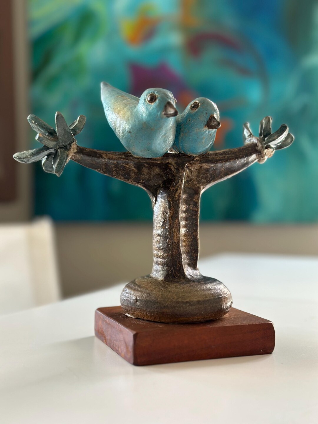 Cliff Stewart Studio Pottery Birds Sculpture, Mid Century Modern - Etsy