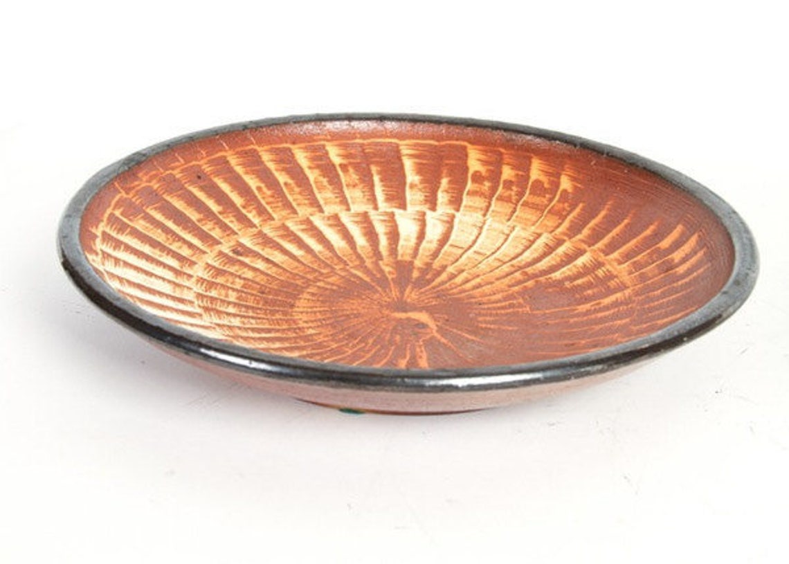 Collection Pottery by David Caradori, Anagama Style Kiln Fired, Mid ...