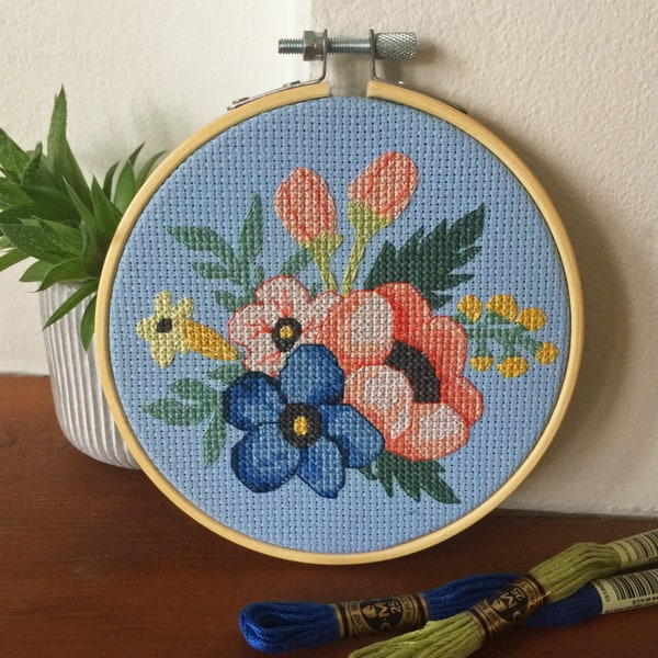 Beginner Cross Stitch Kit - Etsy