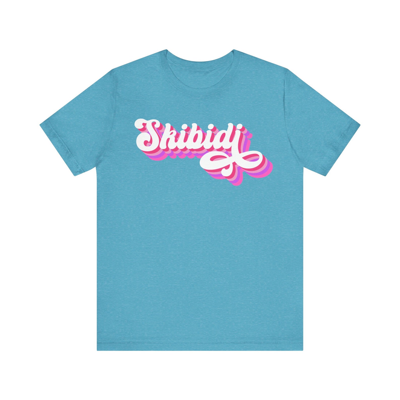 Skibidi Pink Unisex Short Sleeve Tee | Funny Shirt | Skibidi Rizz ...