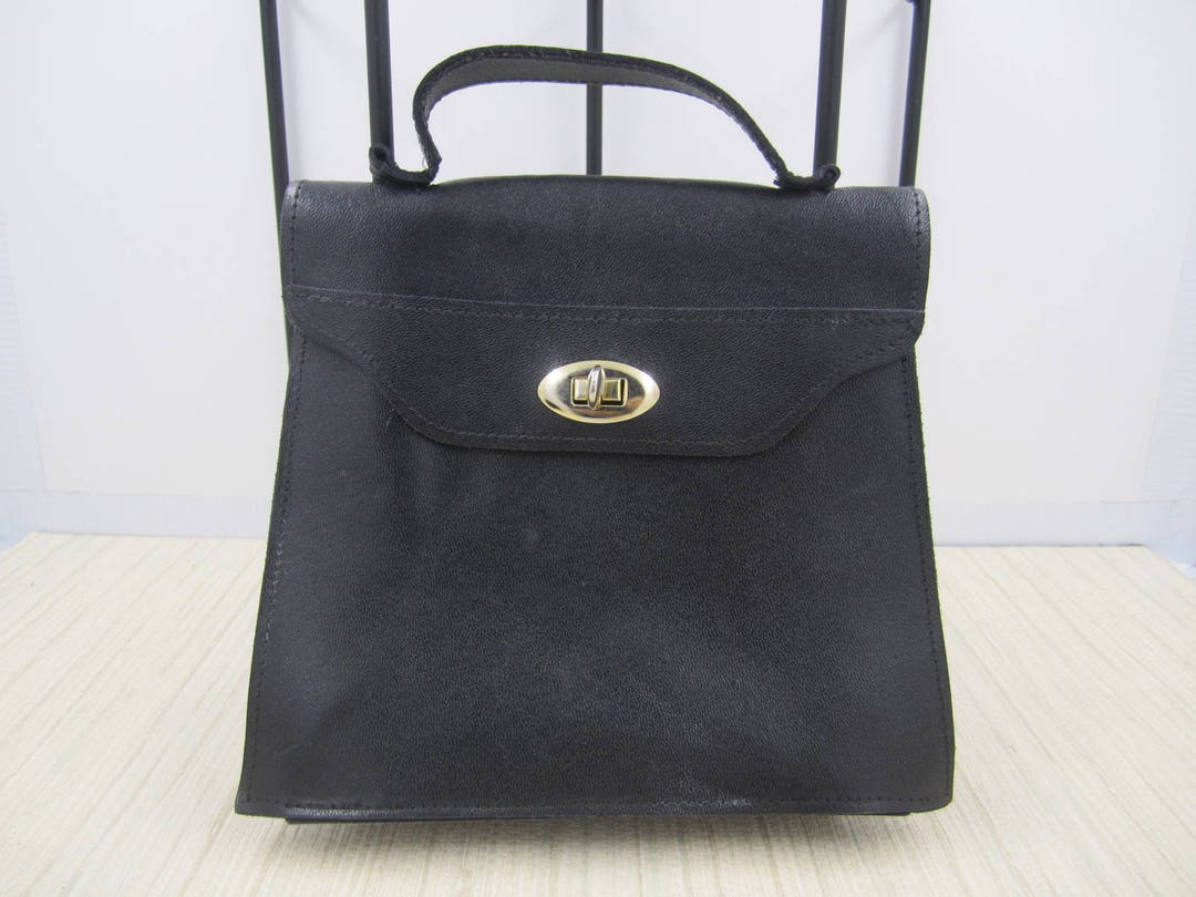 Baci Genuine Leather Black Petite Purse - Etsy