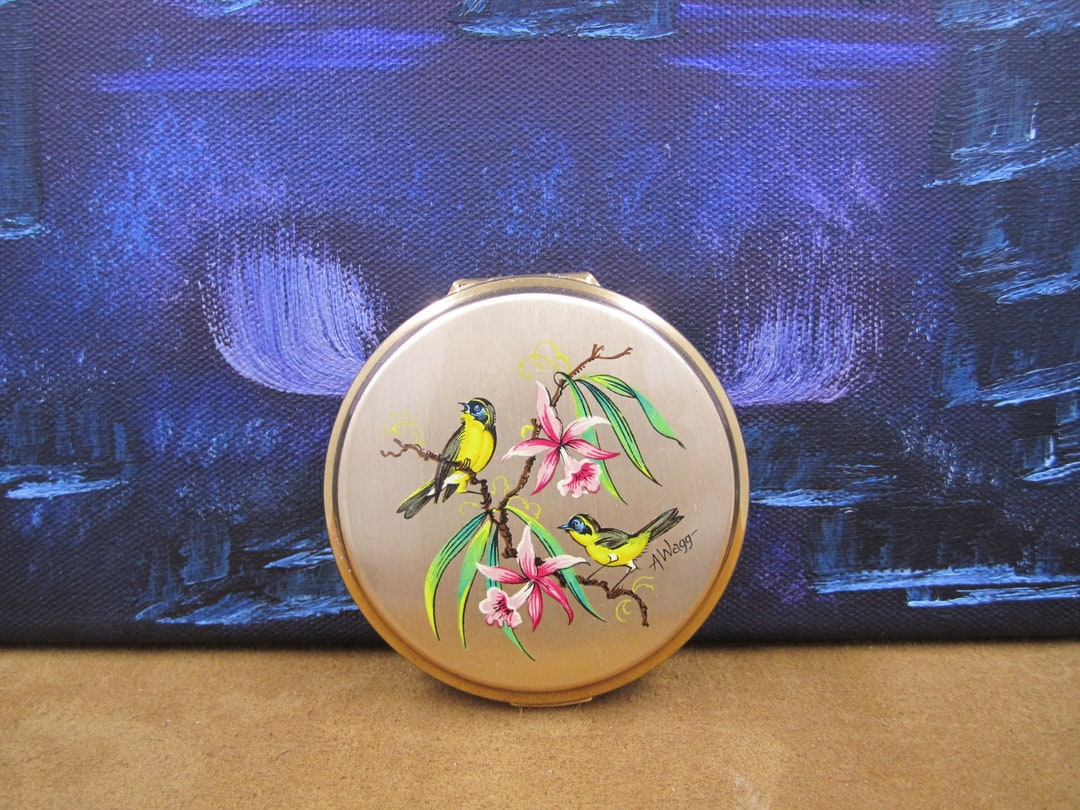 Rare Stratton Made in England Collectable Powder Compact - Etsy