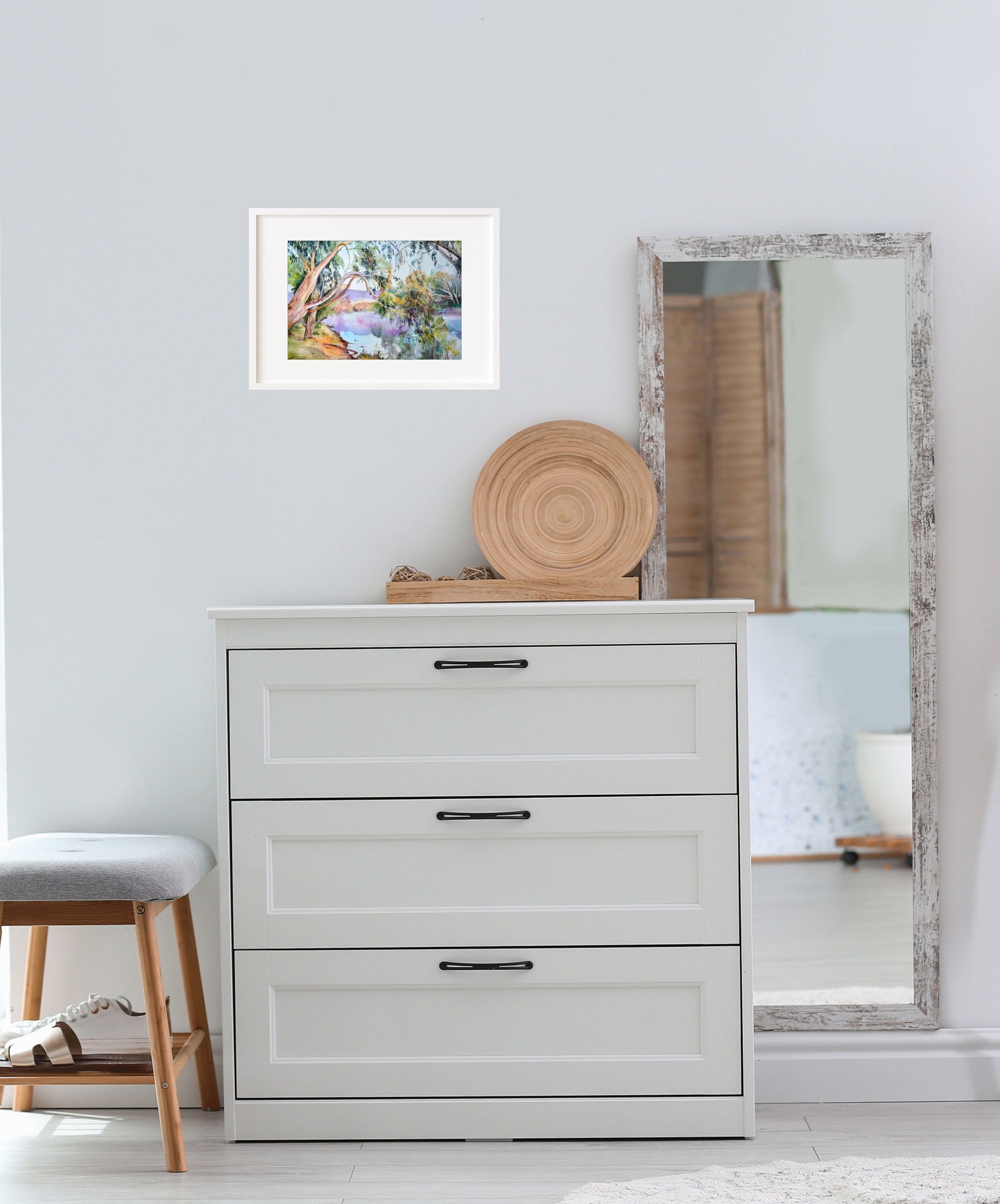 Australian Landscape Print From Original Artwork, Australia Painting ...