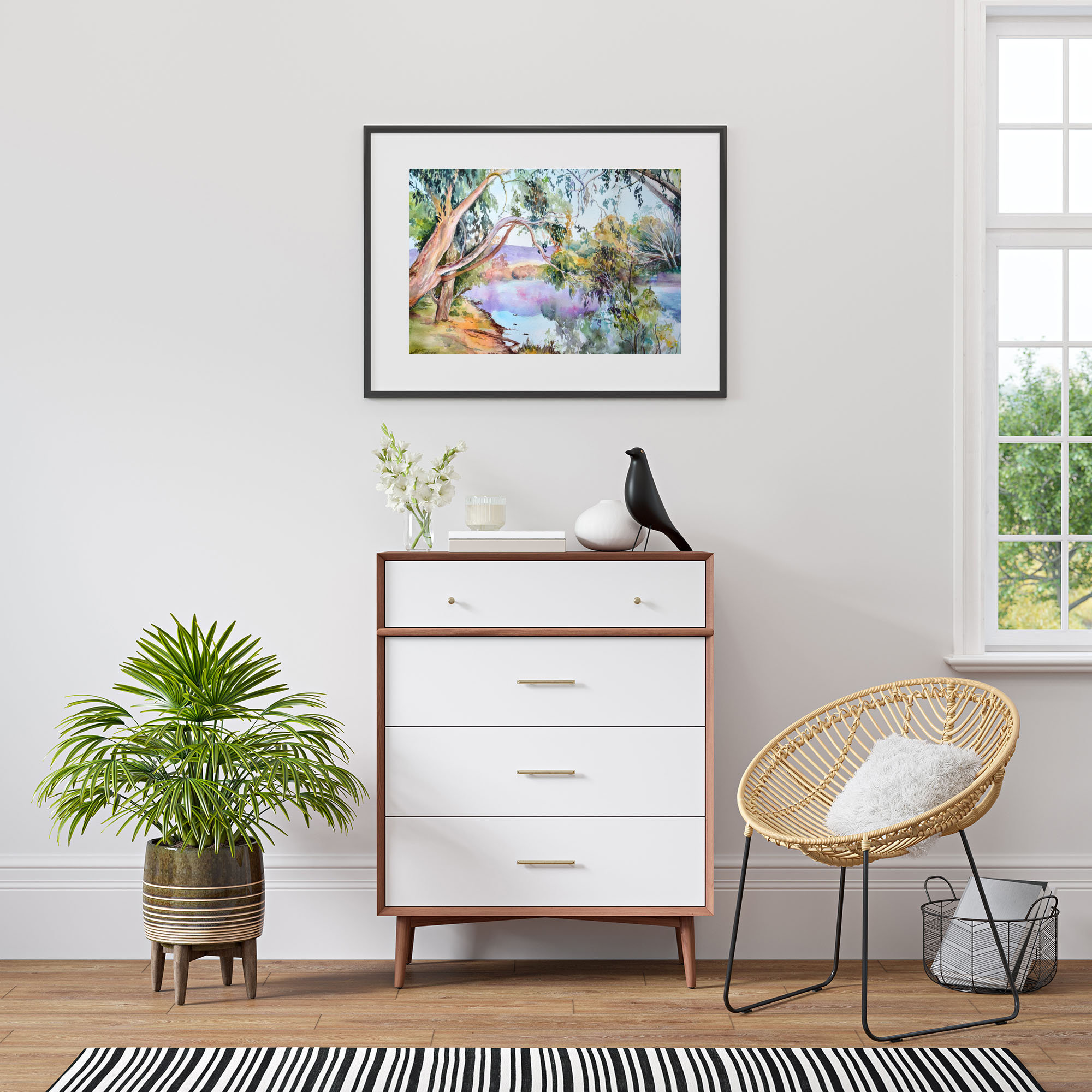 Australian Landscape Print From Original Artwork, Australia Painting ...