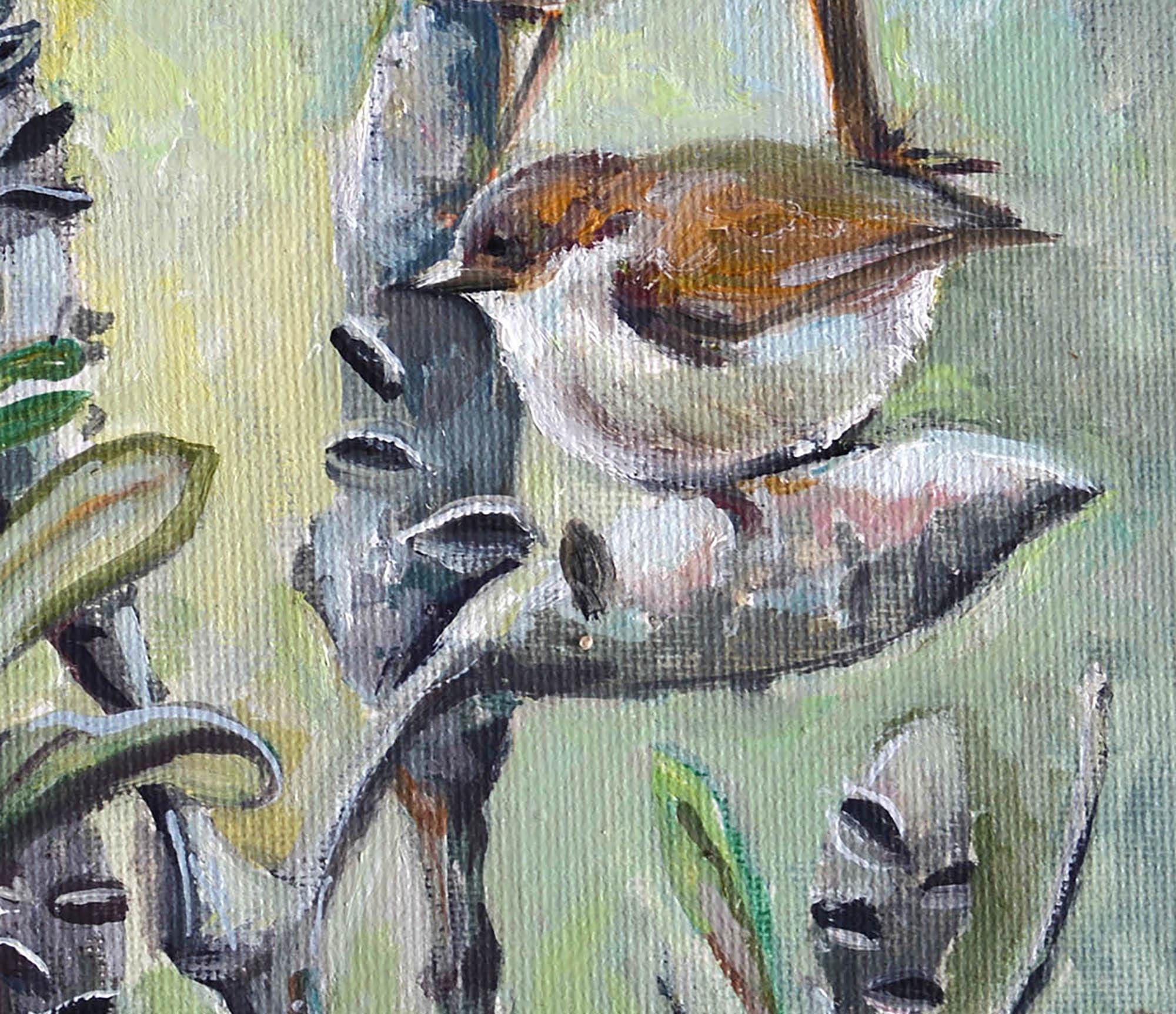 Superb Fairy Wrens Oil Painting, Australian Birds Artwork, Original ...