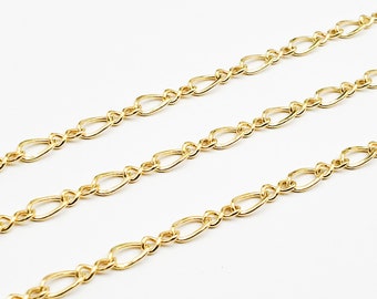 Gold Figure 8 Chain | Etsy