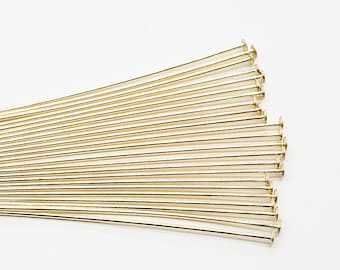 14K Rose Gold Filled Headpin 26ga 0.41mm Wire Length 1/1.5 - Etsy