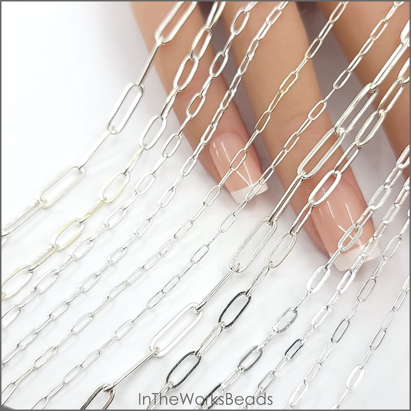 Flat Chain Necklace 10mm - Etsy