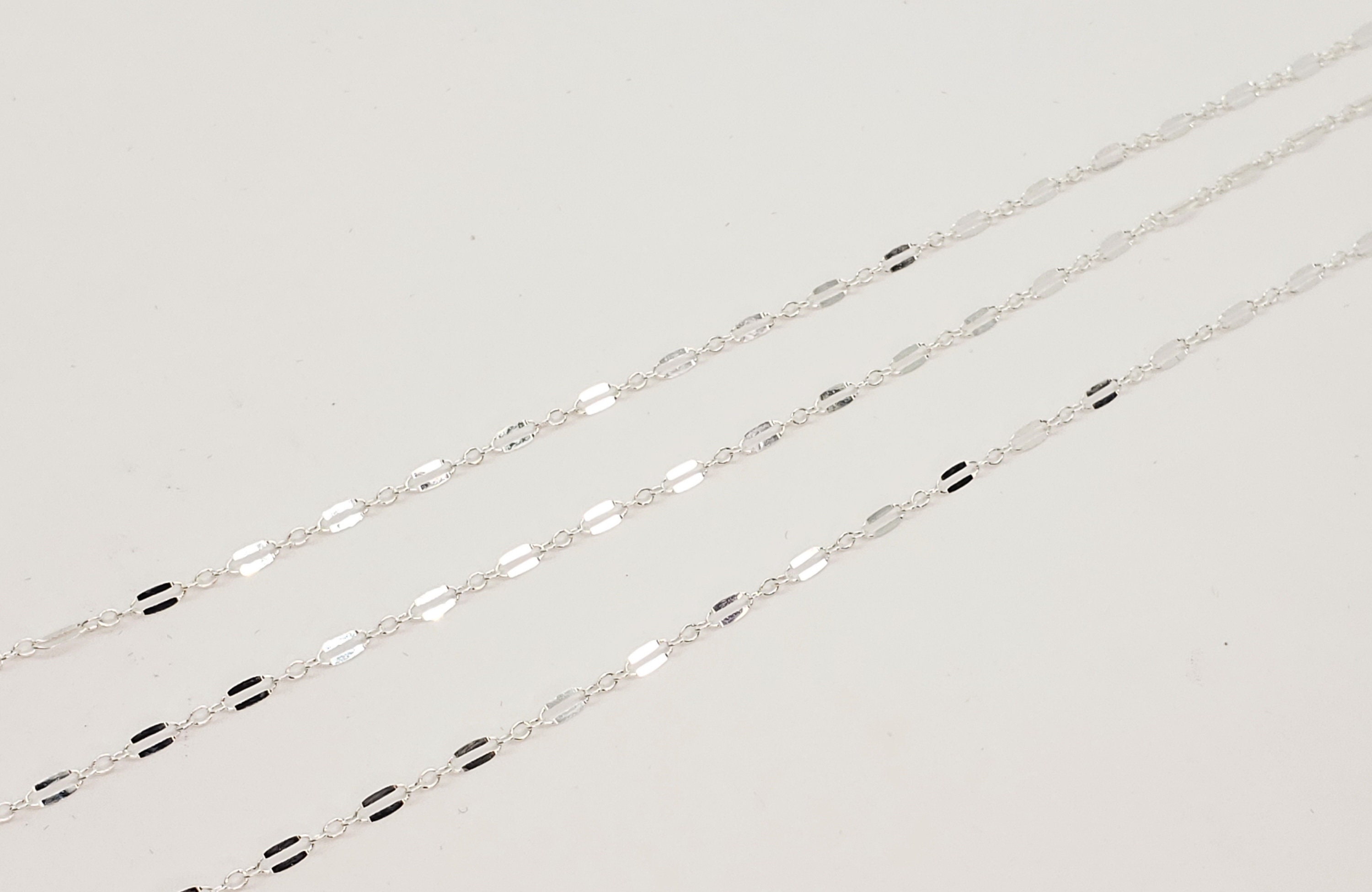 Long and Short Dapped Sequin Chain Long Version 5.7mm X 2mm - Etsy