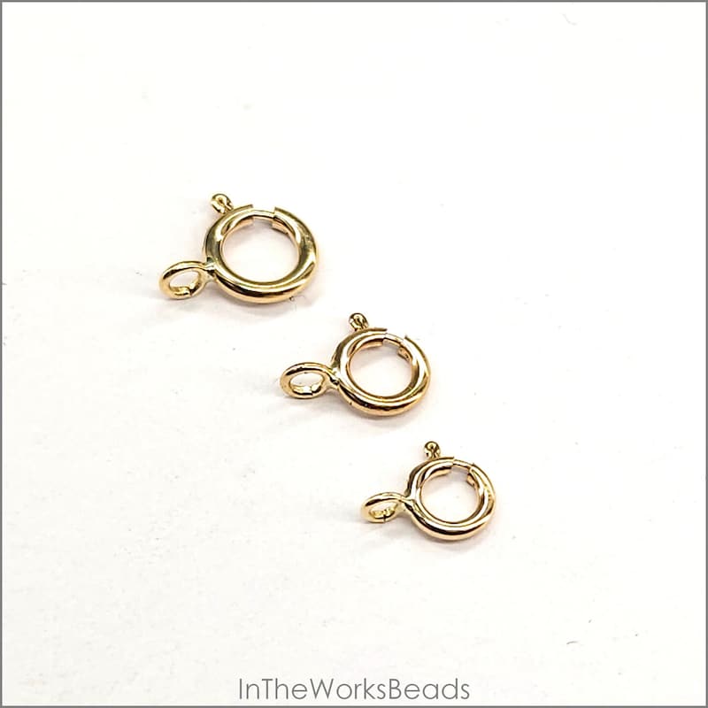 14k Gold Clasp - Etsy