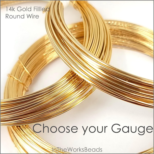 14k Gold Filled Wire - Etsy