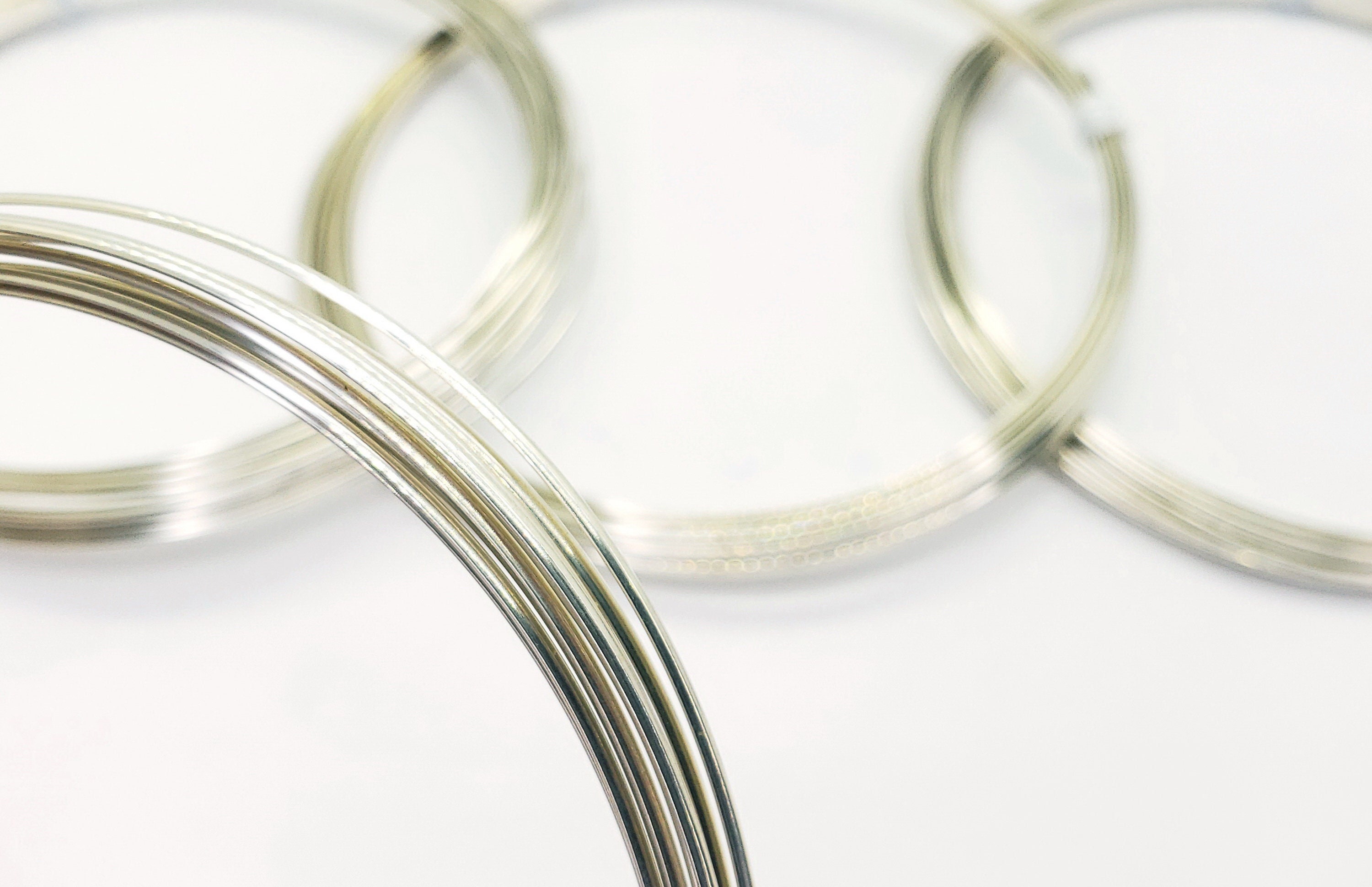 Sterling Silver Half Round Dome Wire 14, 16, 18, 20, 22 | Half Round ...