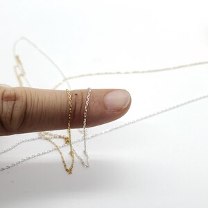 14k Gold Filled Flat Drawn Cable Chain, 1mm X 1.6mm, Elongated Flat ...