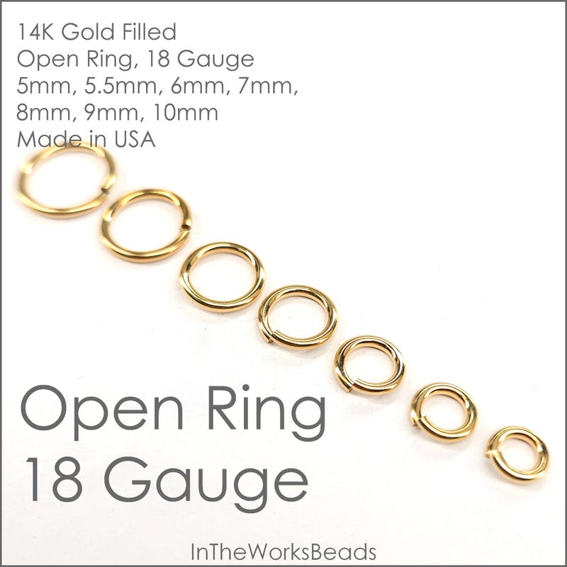 1.5 8mm Jump Rings - Etsy