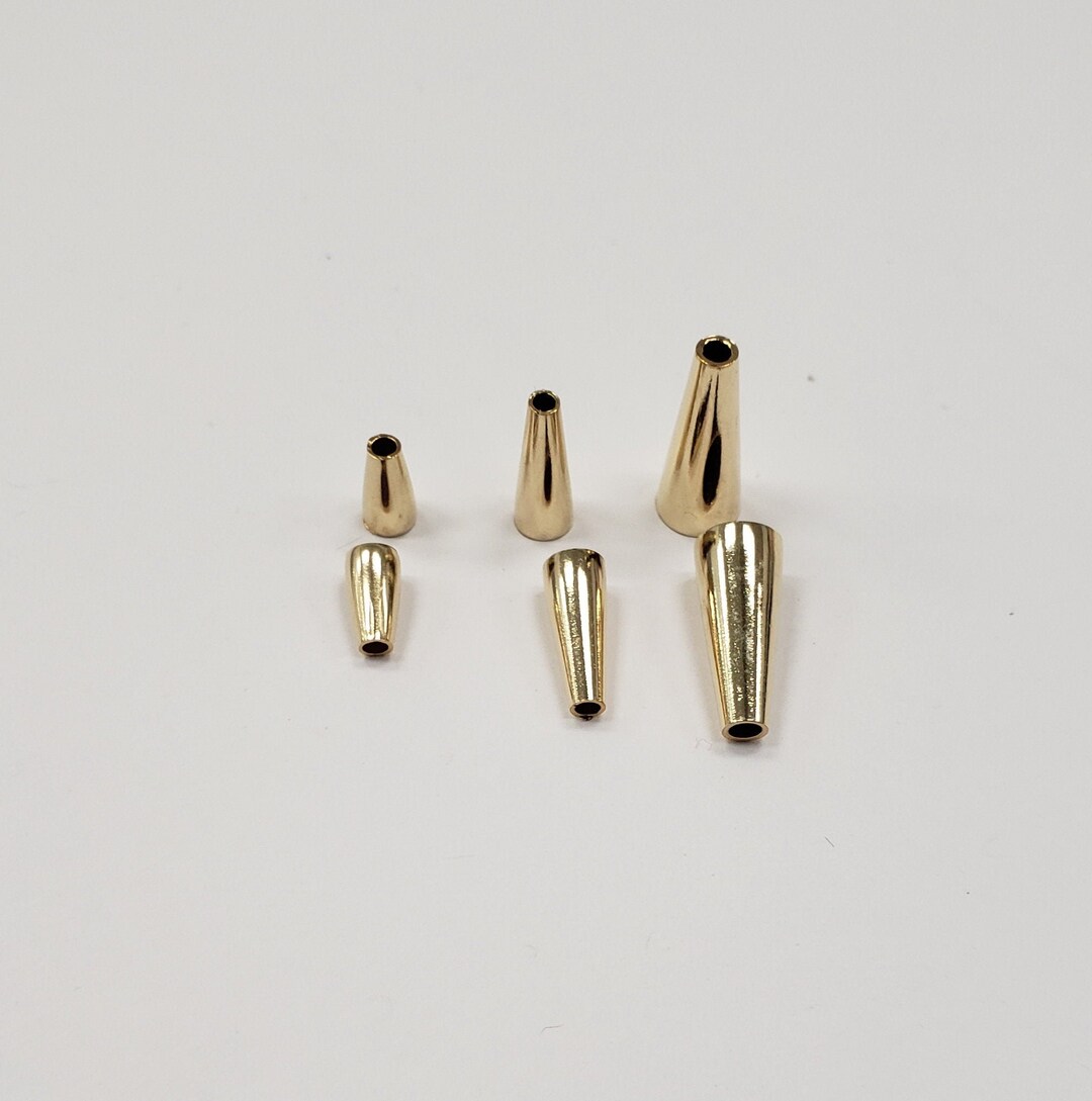 14k Gold Filled Cones, Small to Large, 3 Sizes, Made in USA, Sold ...