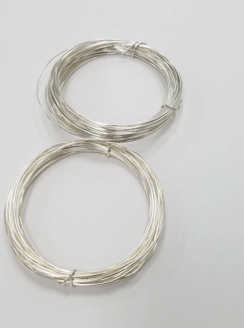Silver Filled Wire 16, 18, 20, 22, 24, 26 Gauge | Half Hard | Round ...