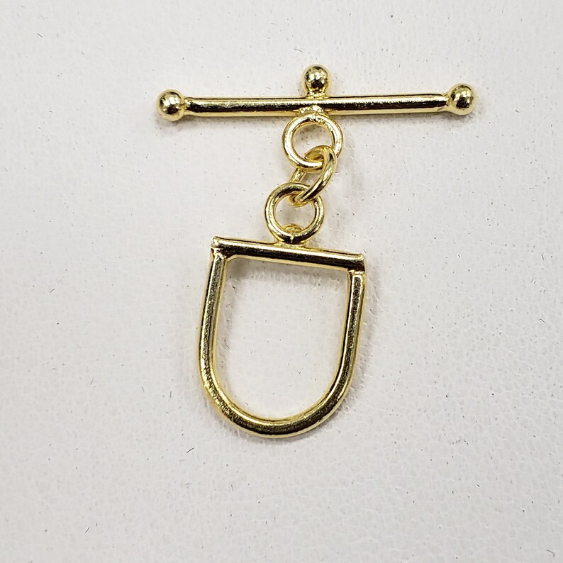 Sterling Silver Toggle Clasp 3 Finishes 20mm X10mm Sold as - Etsy