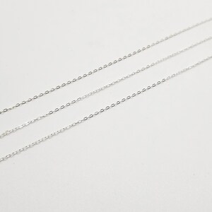 14k Gold Filled Flat Drawn Cable Chain, 1mm X 1.6mm, Elongated Flat ...