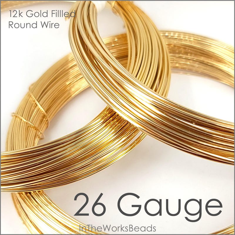 Gold Wire for Pendants - Etsy UK