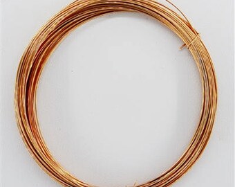 14K Rose Gold Filled Wires Gold Filled Round Wire Half Hard - Etsy