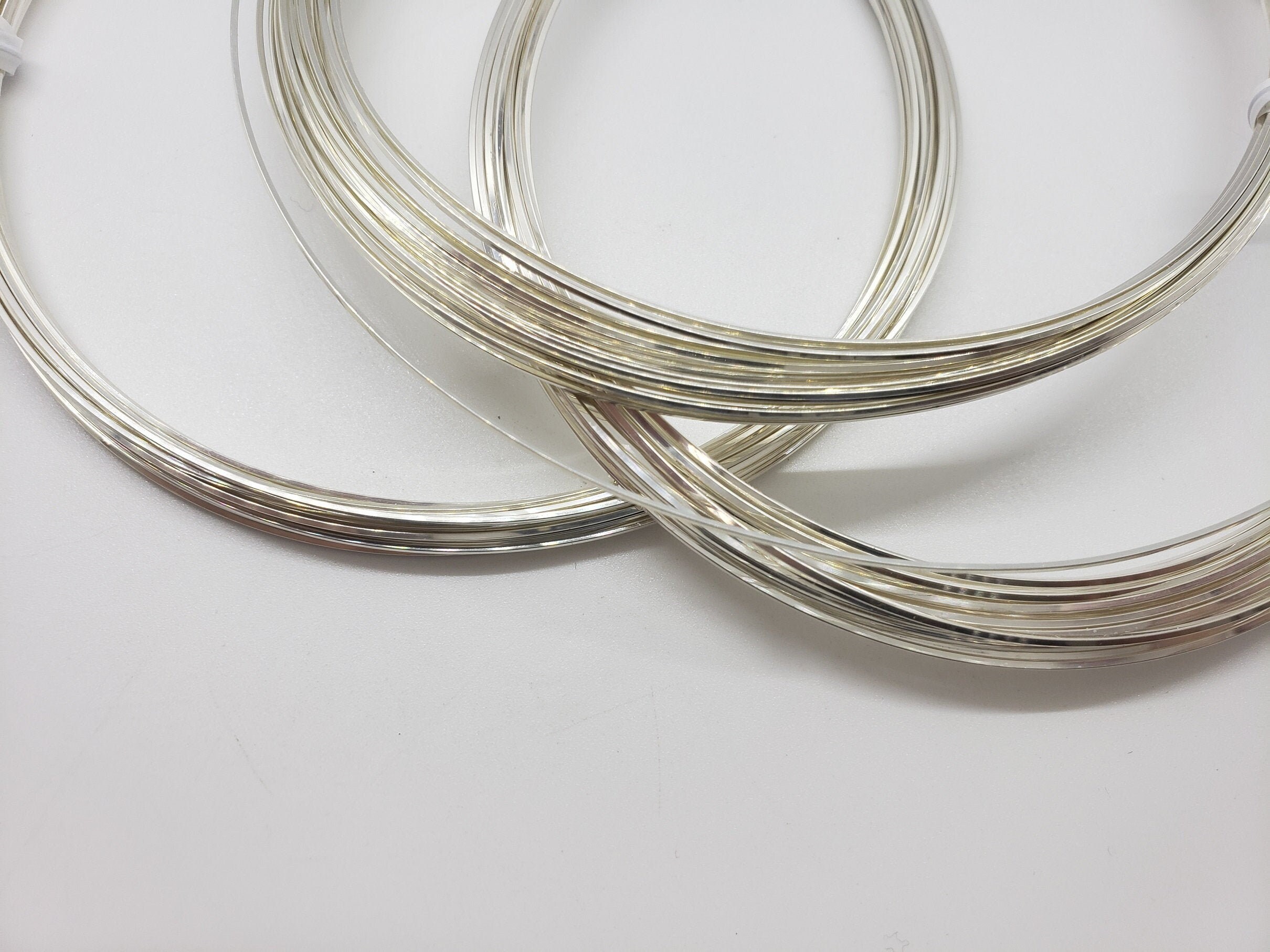 Sterling Silver Square Wire 22 Gauge | Half Hard or Soft | Square ...