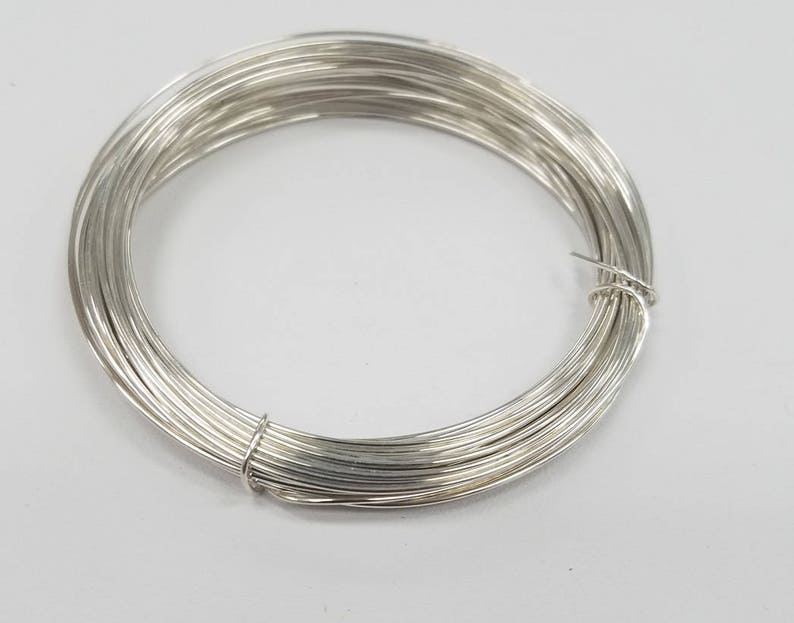Silver Filled Wire 16, 18, 20, 22, 24, 26 Gauge | Half Hard | Round ...