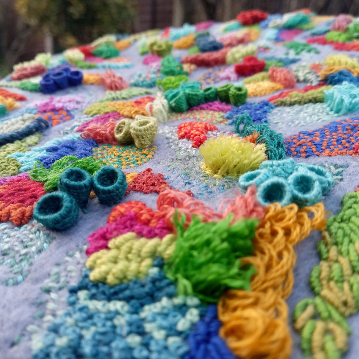 Coral Reef A Fishes Eye View PDF Embroidery Pattern. Coral - Etsy