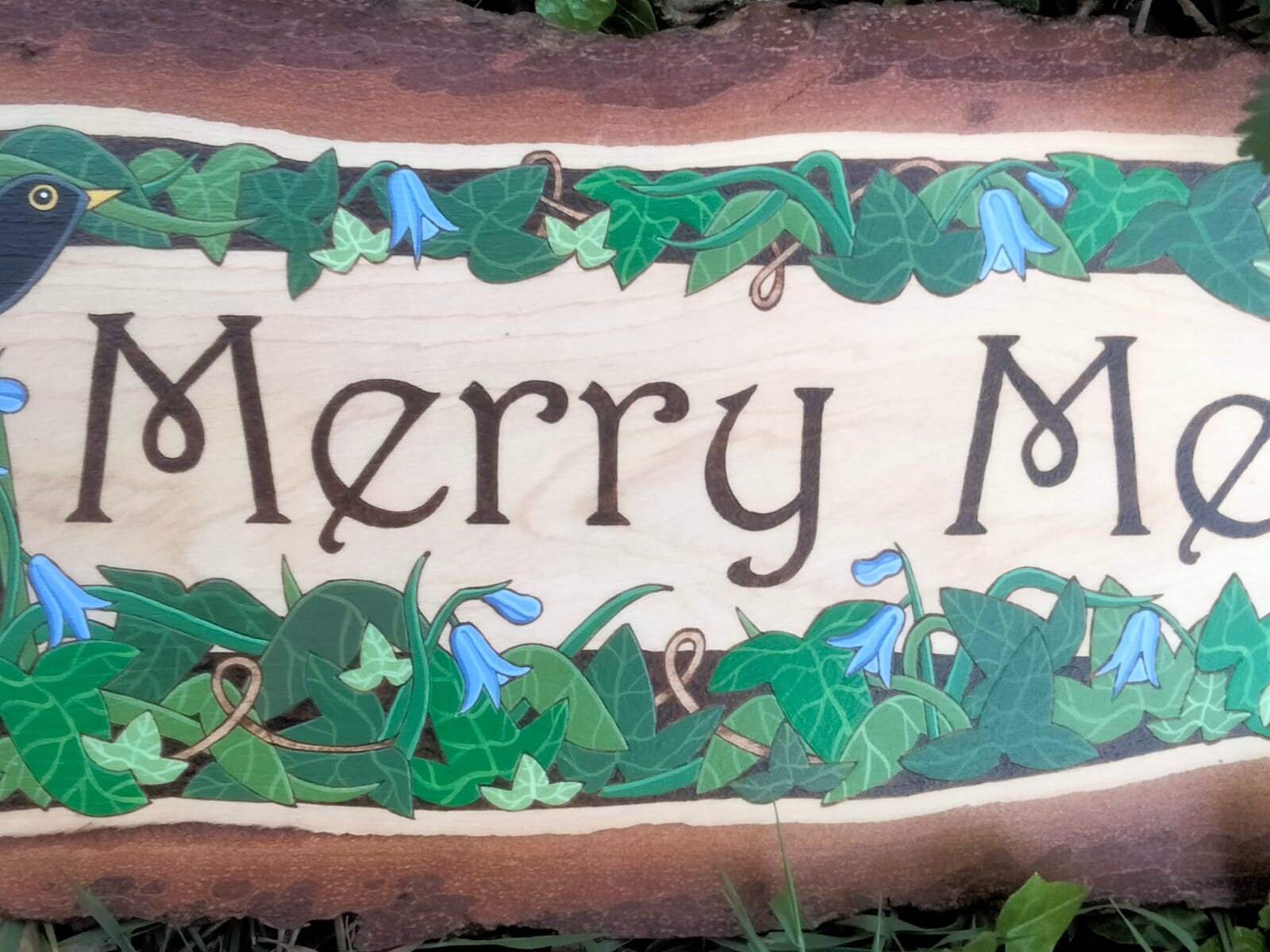 Wooden Merry Meet Plaque - Etsy