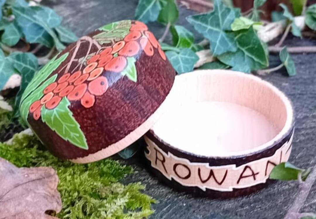 Rowan Wooden Mini Box - Etsy