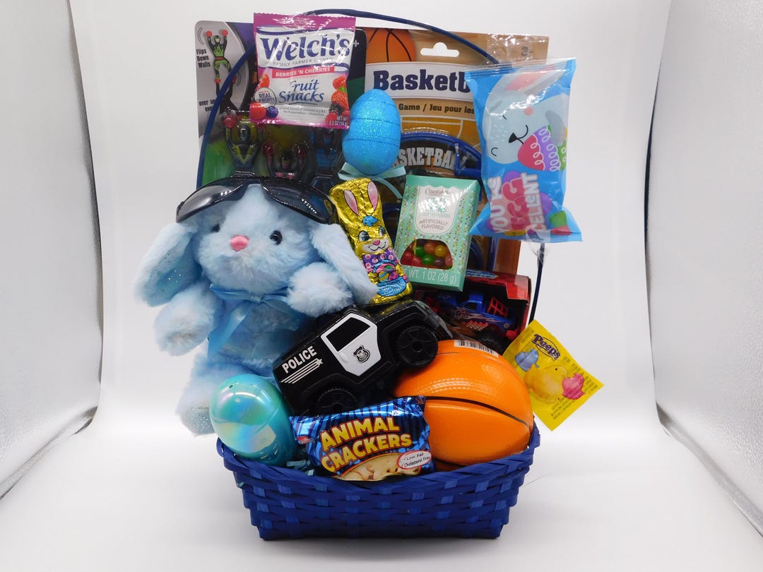 Fully Loaded Easter Basket for a Boy, Fill With Lots of Goodies and ...