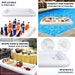 2 Pack Inflatable Cooler Buffet Serving Bar for BBQ Picnic Pool Party ...