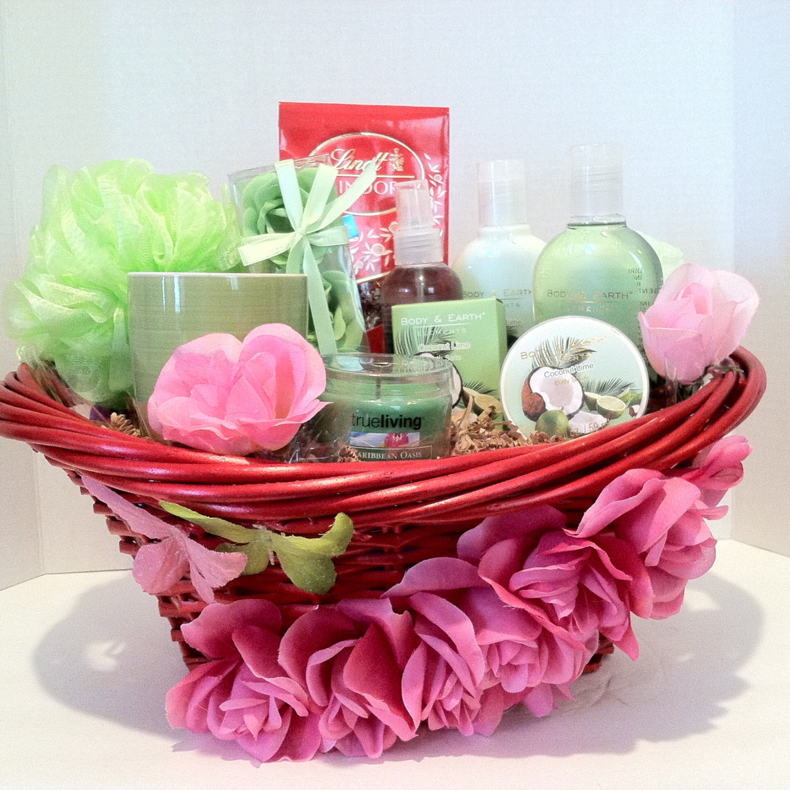 Panier cadeau de Noël, Panier cadeau, Panier cadeau Saint-Valentin ...