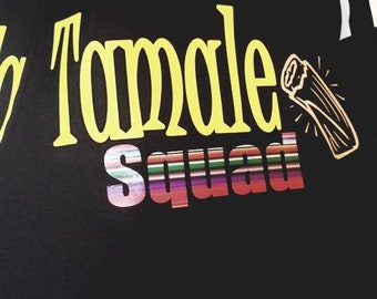 TAMALE SQUAD Aprons / Tamalada / Tamale Team Aprons / Embroidered ...