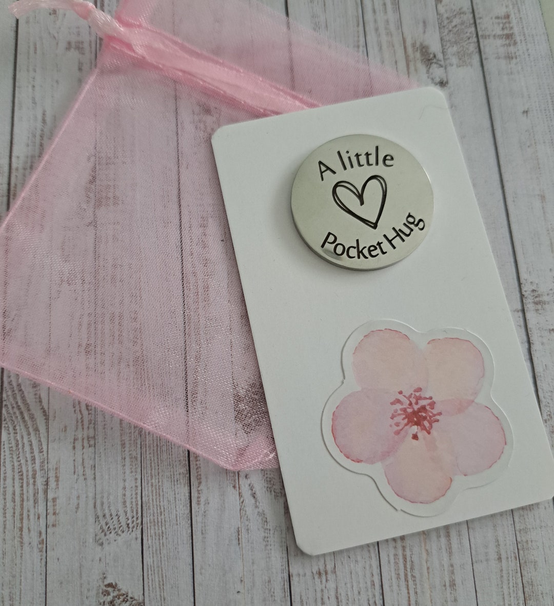 Pocket Hug Word Disc Thinking of You Missing You Includes - Etsy