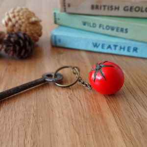 By the Shed Tomato Keyring Key Chain - Red Fruit - Keys - Fruit ...