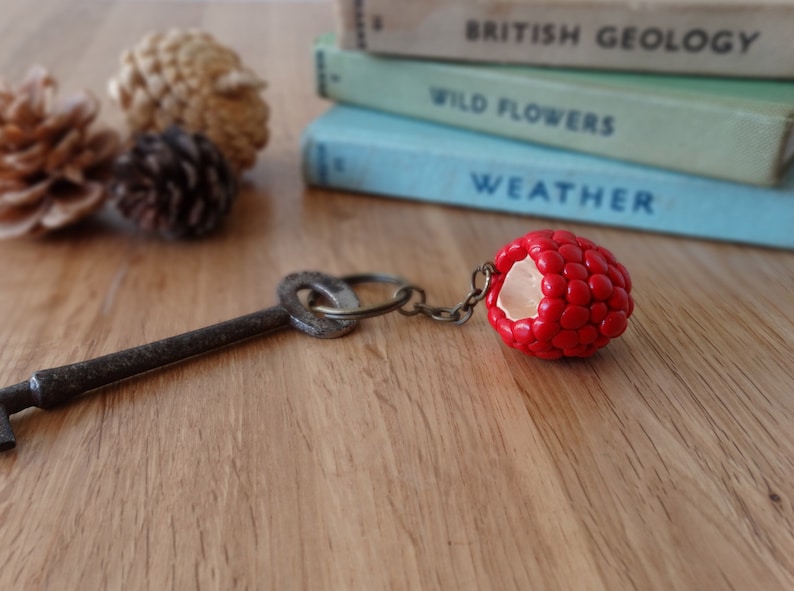 By the Shed Raspberry Keyring - Hedgerow - Fruit - Vegetables ...