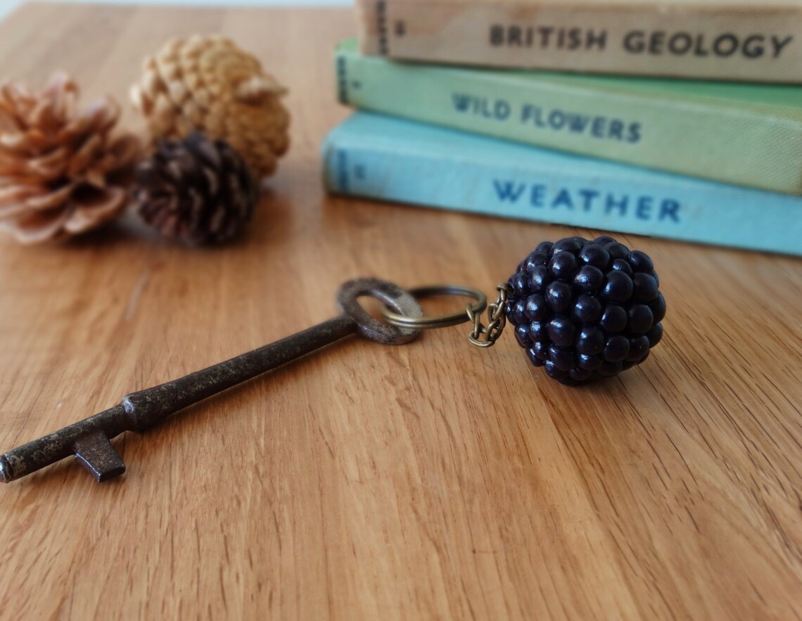 By the Shed Blackberry Bramble Hedgerow Keyring - Fruit - Vegetables ...
