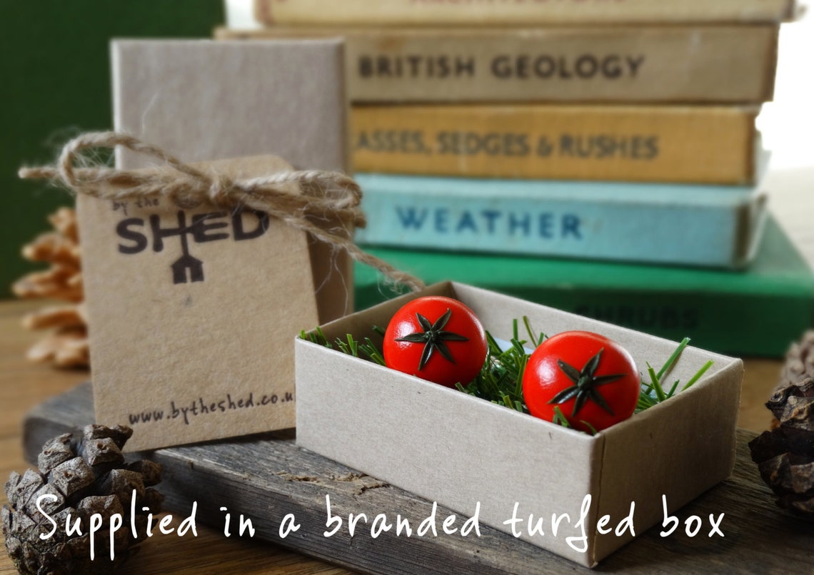 By the Shed Blueberry Bilberry Cufflinks - Silver Plated - Allotment ...