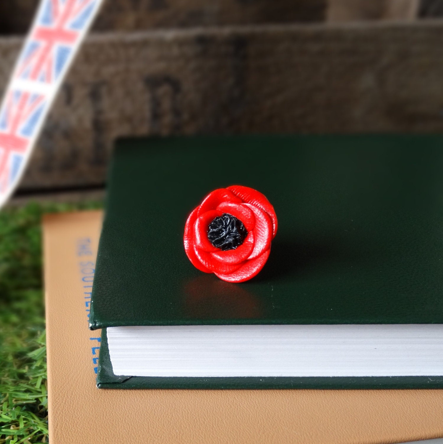 By the Shed Red Poppy Pin Badge Flowers Garden Gardening - Etsy