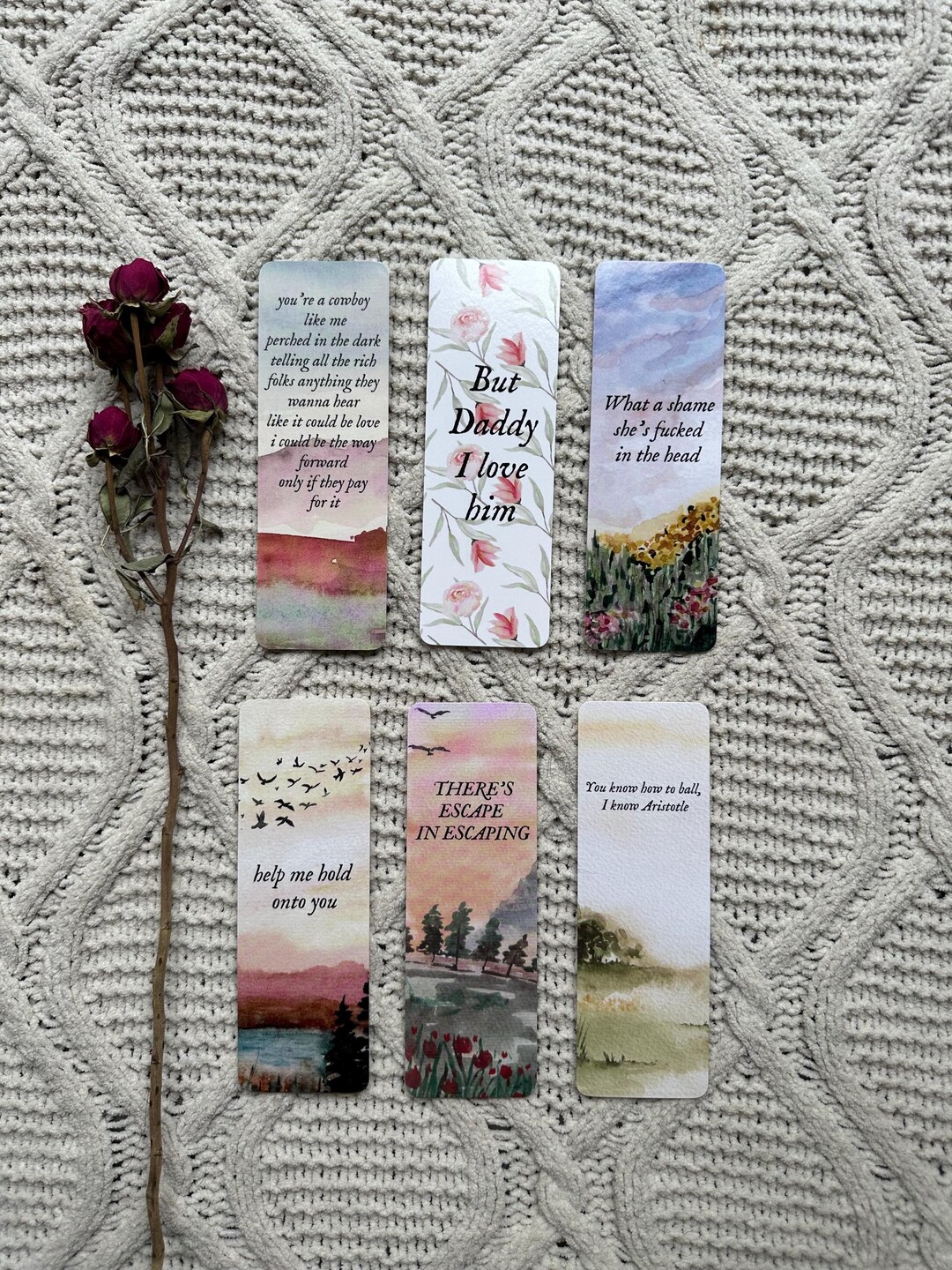 6 Swiftie Bookmarks Bundle Pack, Taylor Swift Bookmark, Swiftie ...