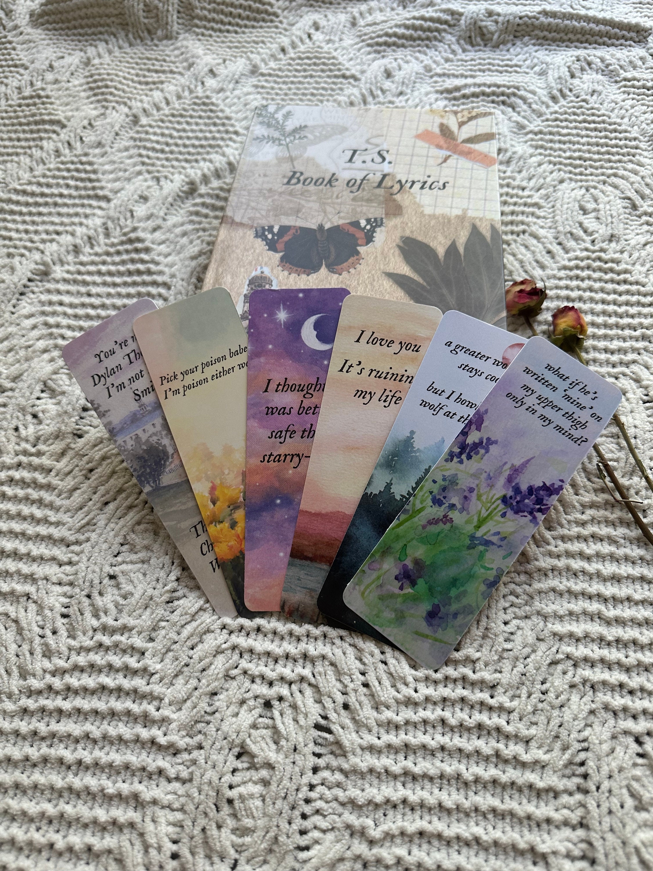 6 TTPD Bookmarks Bundle Pack - Etsy